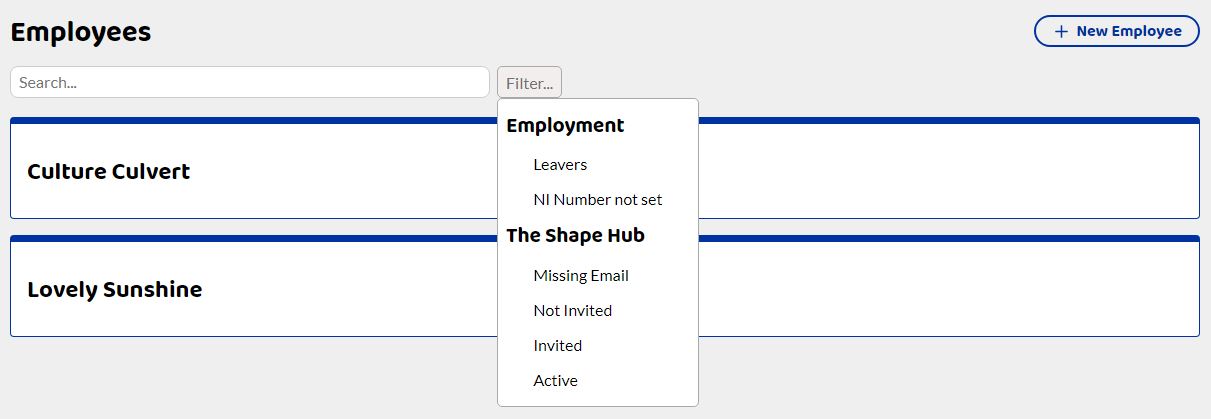 The Shape Hub - secure online employee portal - Shape Payroll