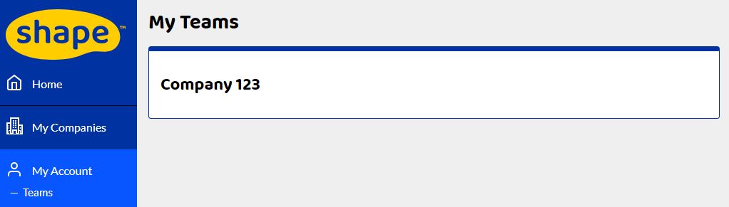 Teams - Shape Payroll