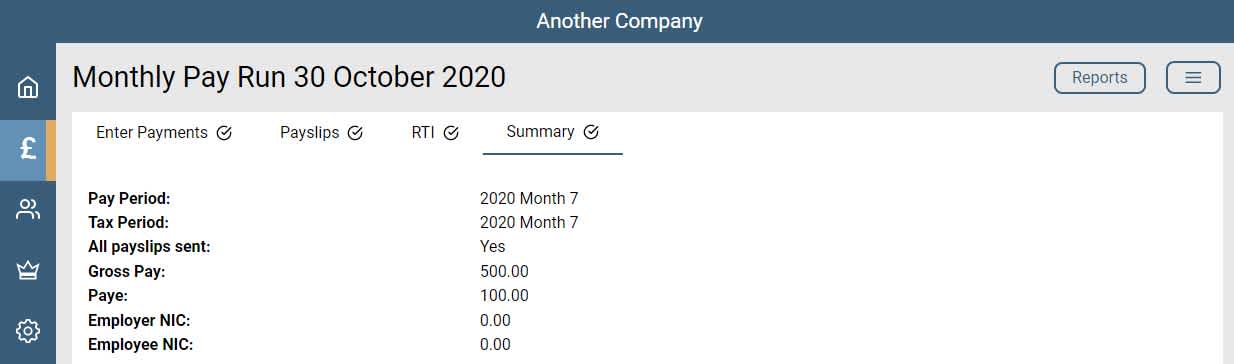 Pay Run Reports | Shape Payroll