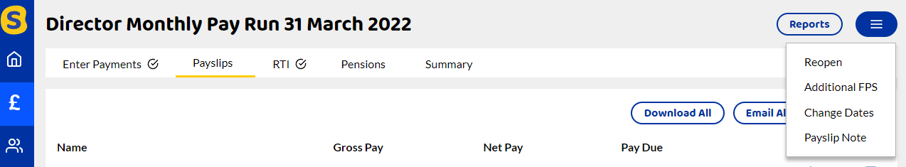 How to reopen a completed pay run - Shape Payroll