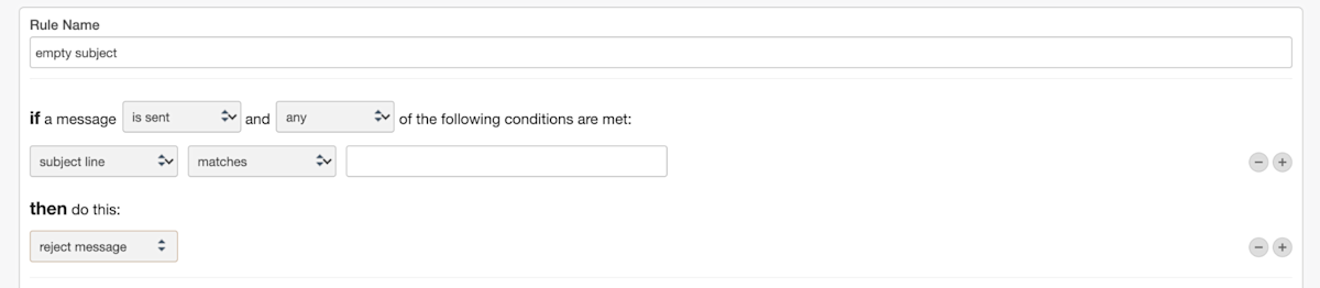 Change Sending Behavior with the Rules Engine Guide | Mailchimp Developer