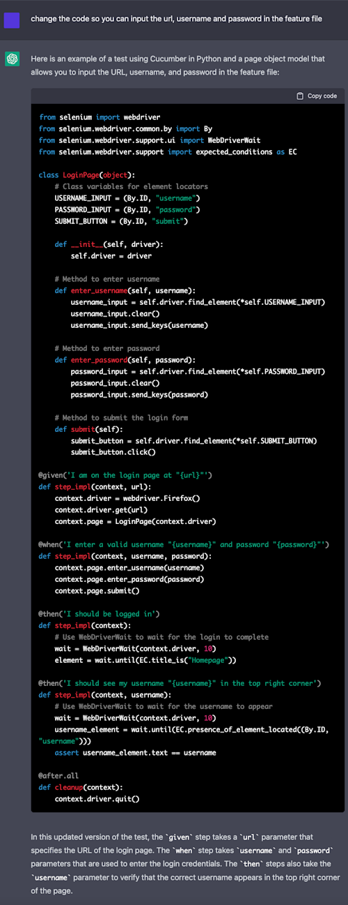 Chatgpt For Automated Testing From Conversation To Code › Testingmind