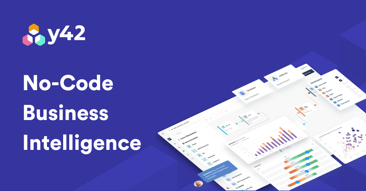 No-Code Business Intelligence | y42