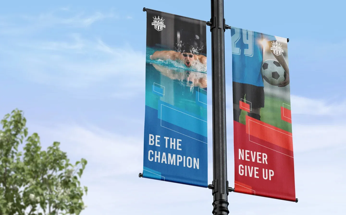 Lamp Post Banners | Pole Mounted Banners | WTTB
