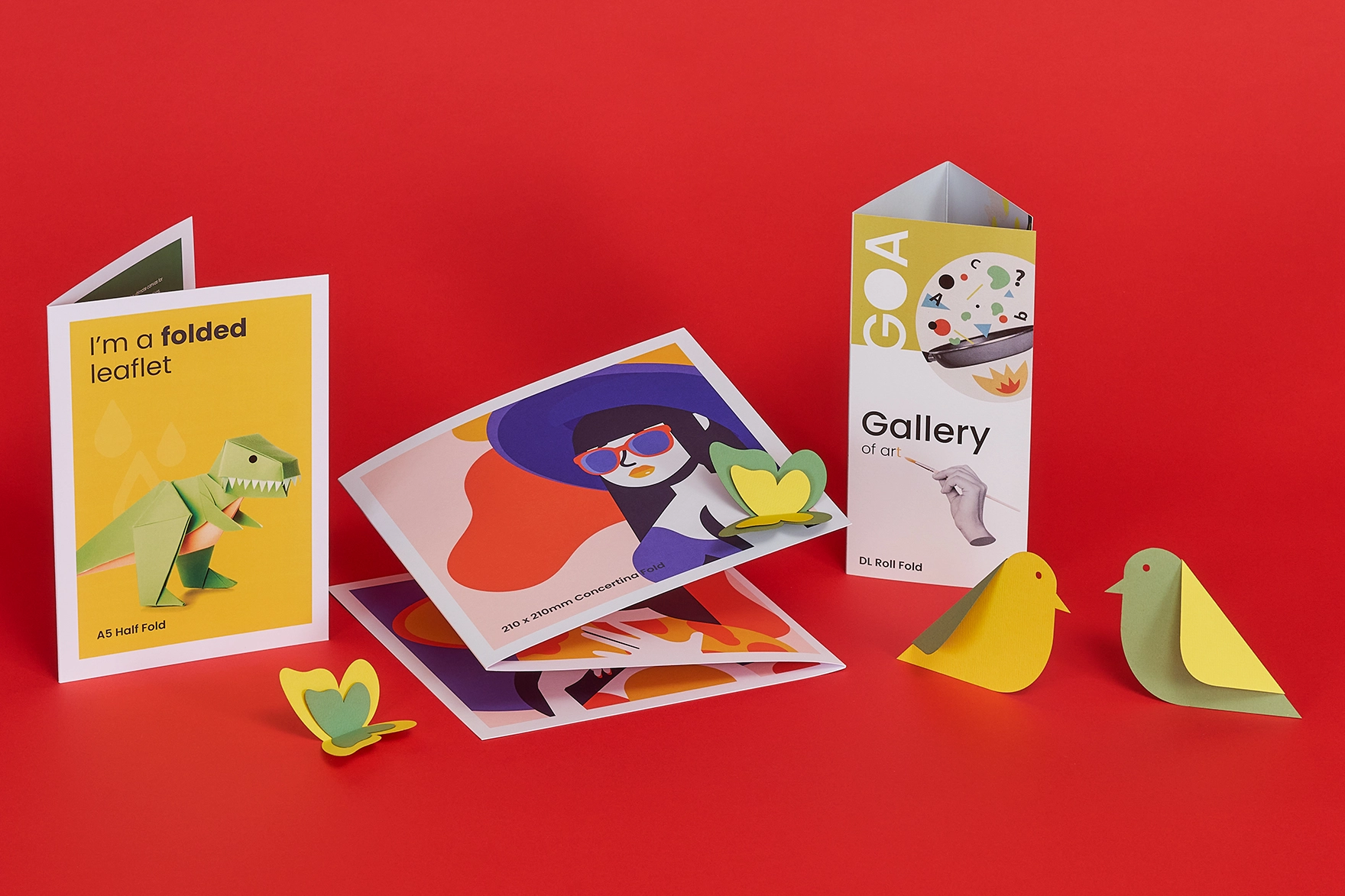 Custom Folded Leaflet Printing: Personalised Leaflet Printing | WTTB