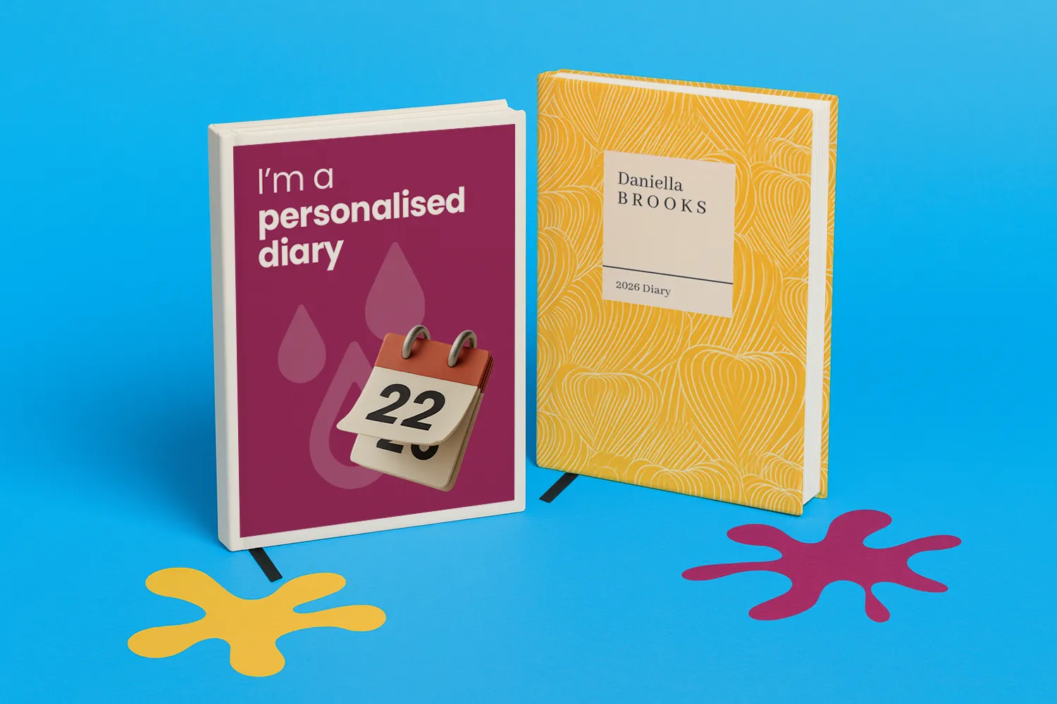 Personalised Diary | Personalised Diaries | WTTB