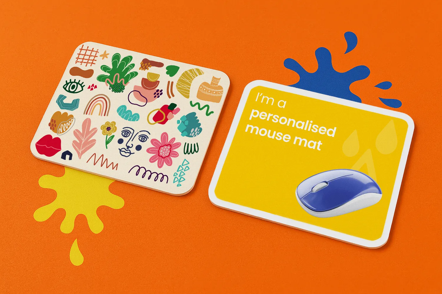 Personalised Mouse Mats | Mouse Pads | WTTB