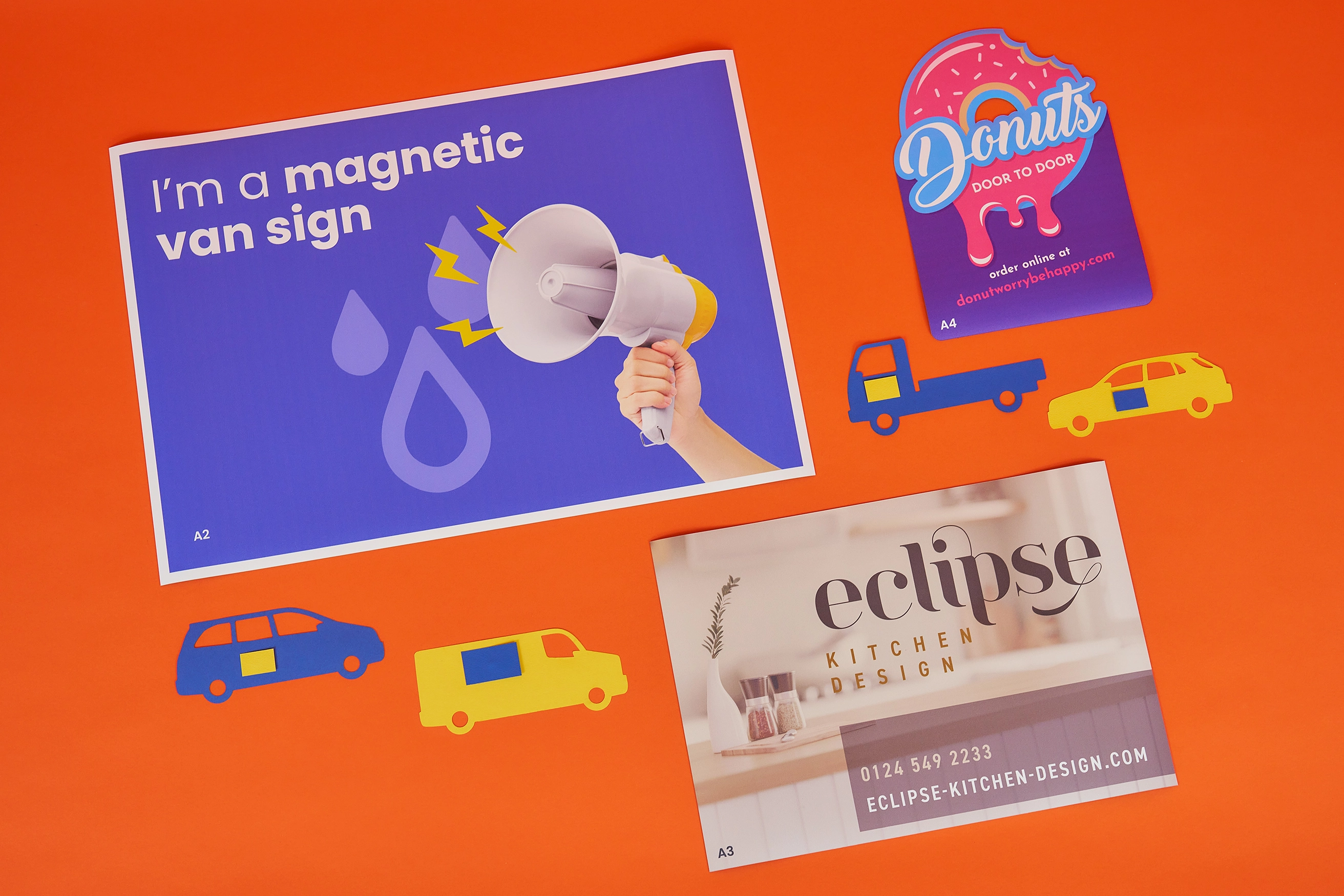Magnetic Van Signs | WTTB