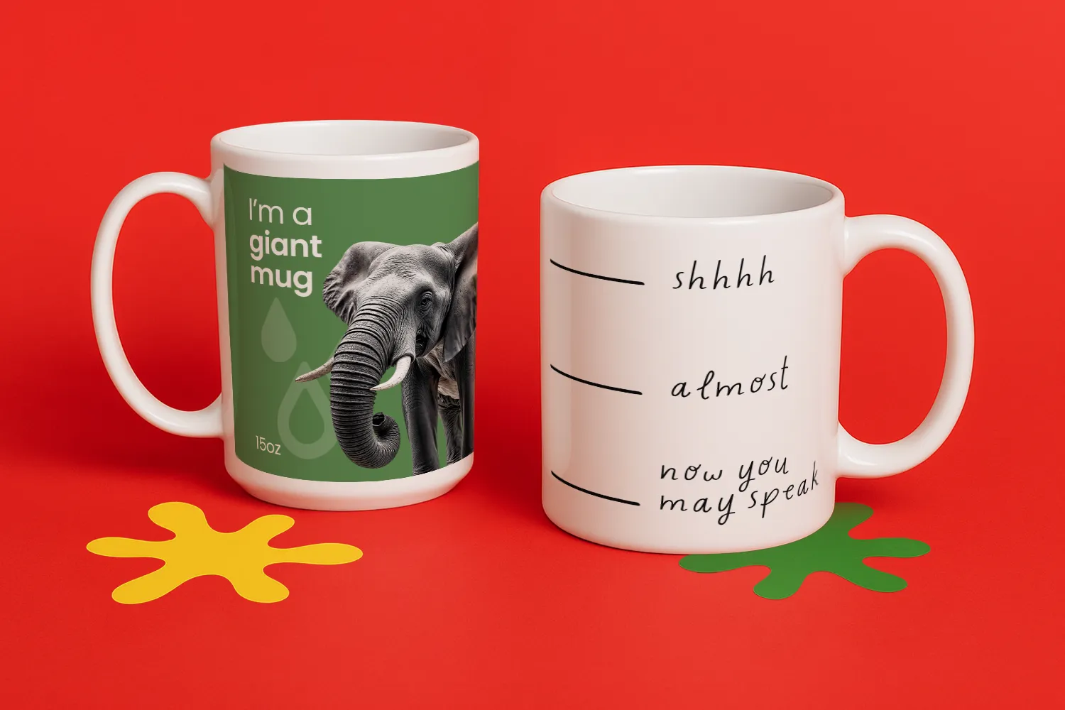 Large Personalised Mugs | Large Custom Mugs | WTTB