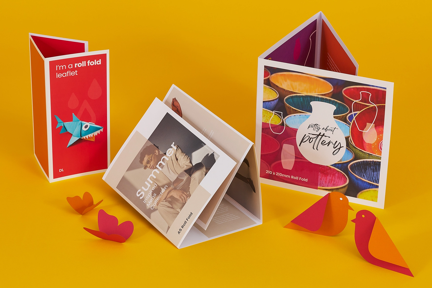 Roll Fold Leaflets | WTTB