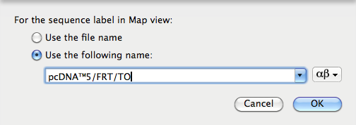 SnapGene Version 1.3.1