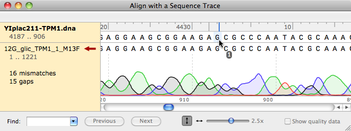 SnapGene Version 1.1.0