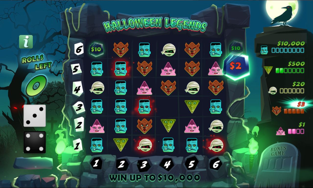 Halloween Legends - Online Game | Michigan Lottery