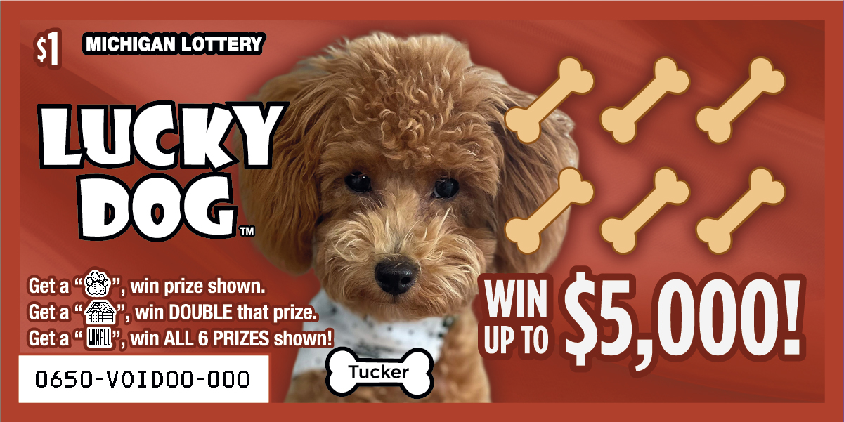 Lucky Dog - In-store Instant Game | Michigan Lottery