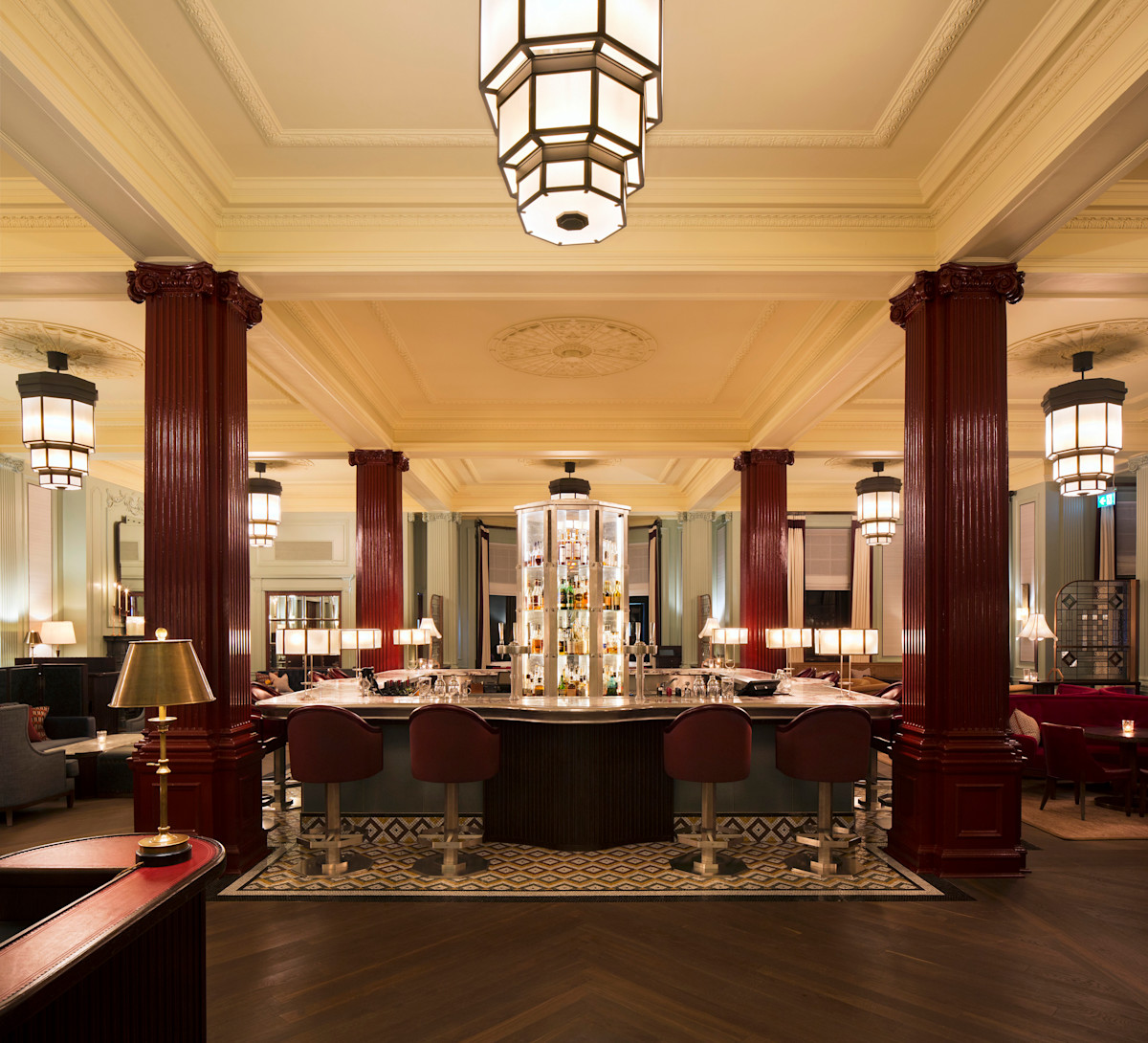 The Century Bar at Gleneagles - David Collins Studio