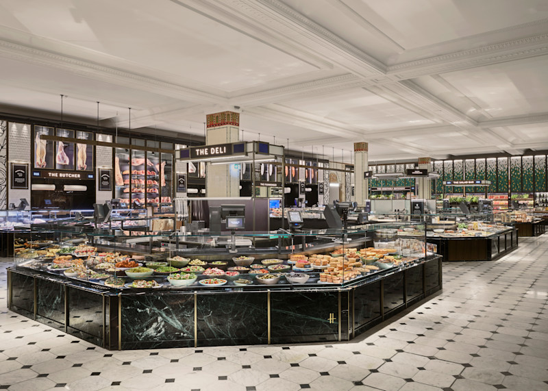 Harrods Fresh Market Hall | David Collins Studio