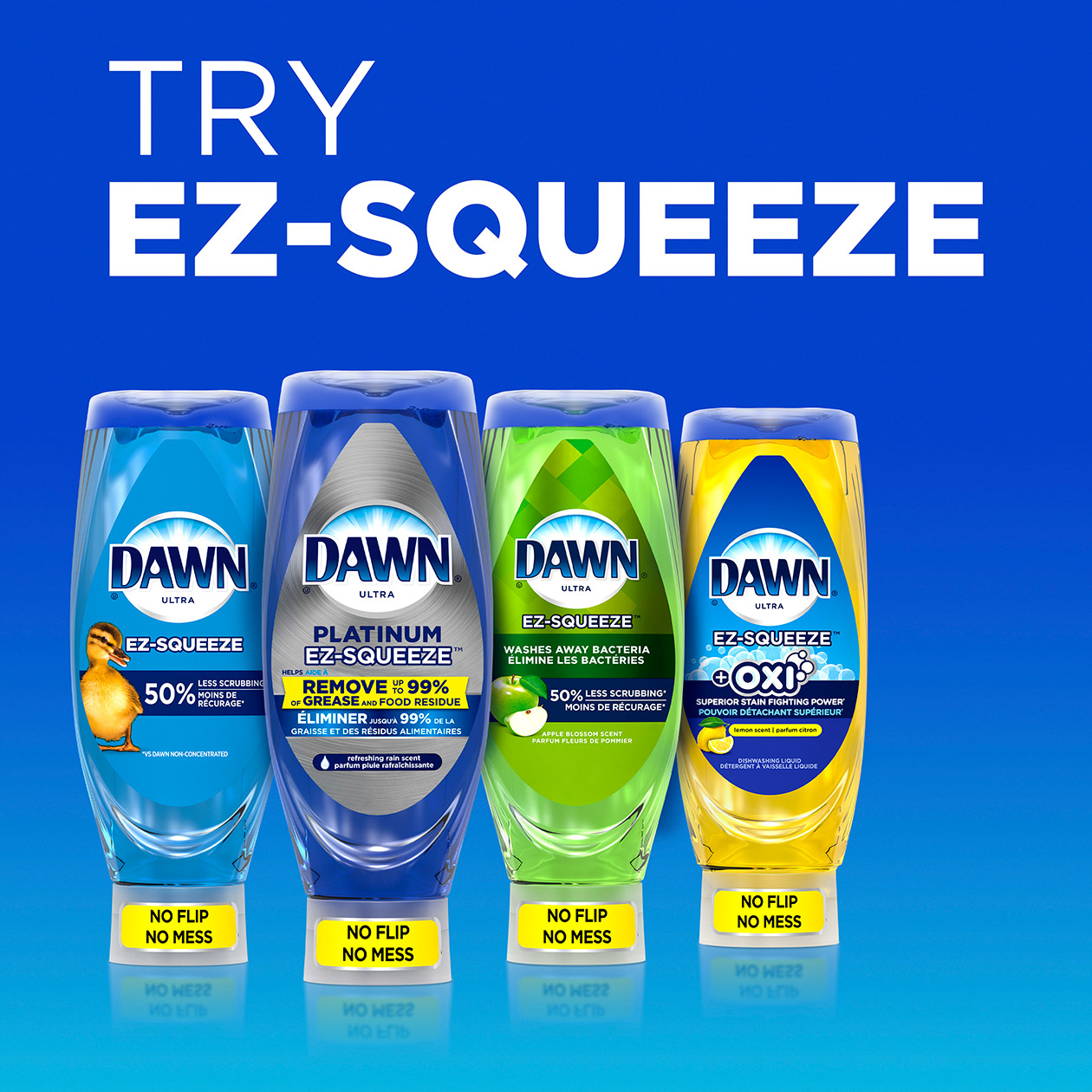 Dawn EZ-Squeeze Dish Soap, Apple Blossom Scent | Dawn Dish Soap