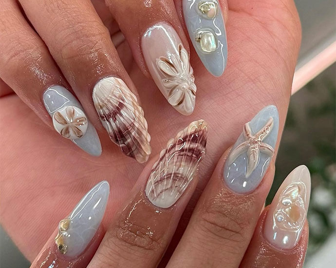 10 Stunning Sea-Inspired Nails for Your Next Beachy Mani | IPSY
