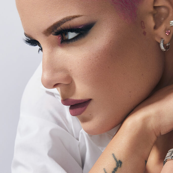 Halsey Launches Makeup Brand About-Face Exclusively With IPSY