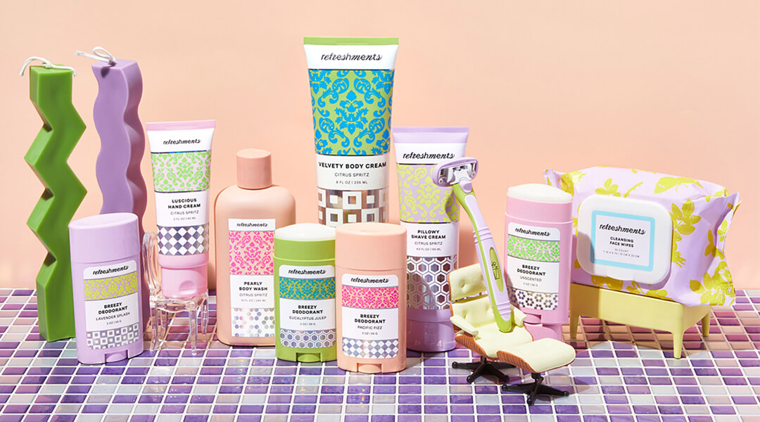 About Refreshments: Clean Ingredients, Sustainable Packaging, Amazing Value
