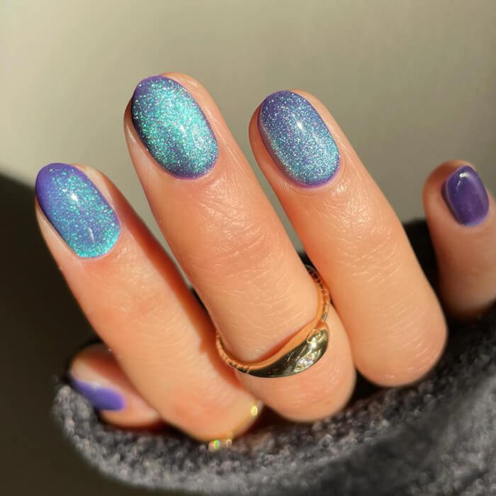 Velvet Nails Inspiration and How to DIY