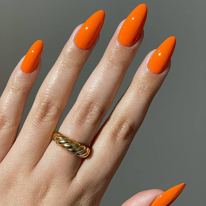 Orange nail art store
