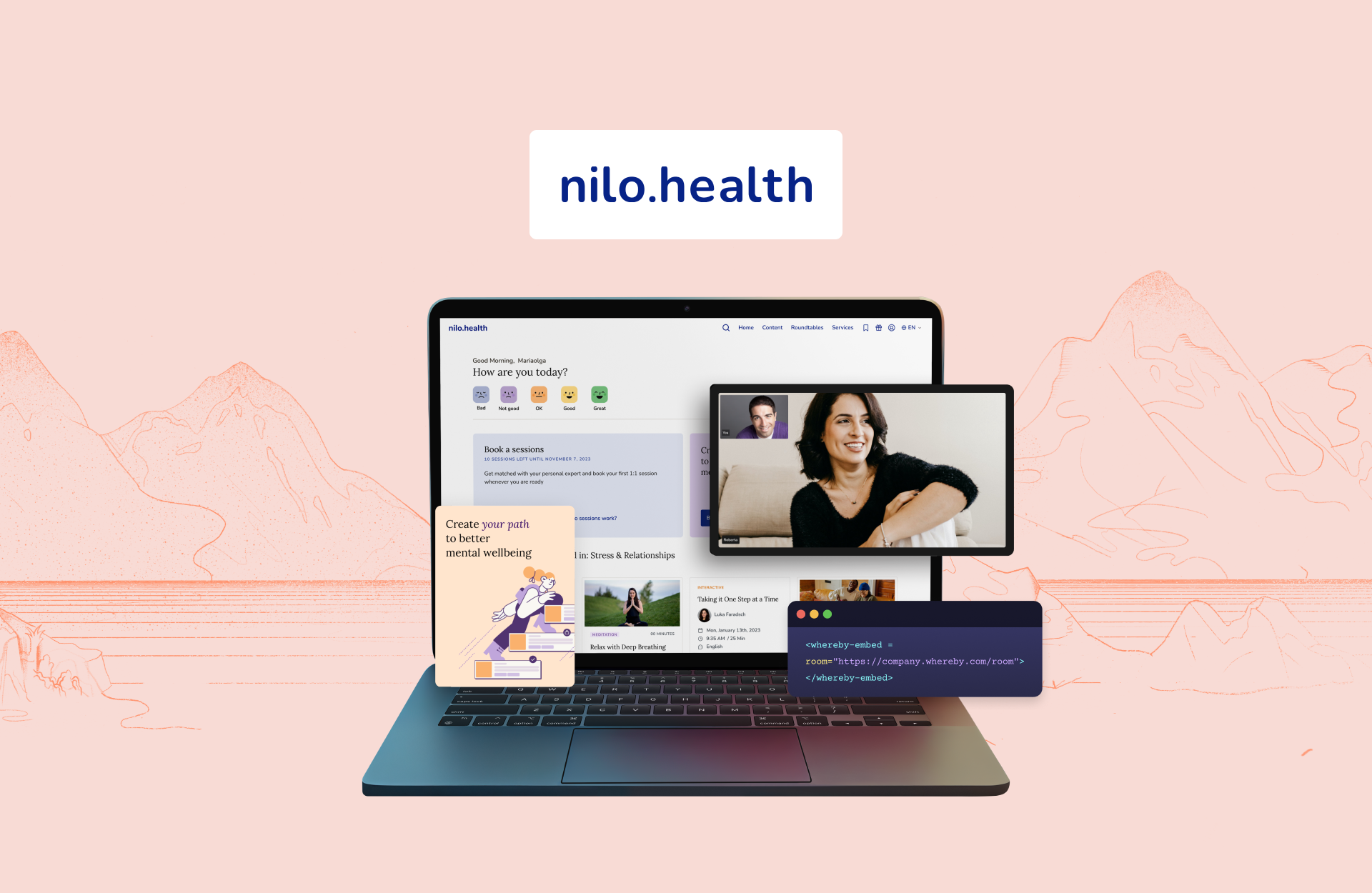How nilo.health Uses Whereby to Bring Better Workplace Mental Health | Whereby