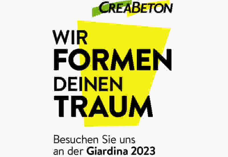 Giardina 2023 – Wir formen deinen Traum | CREABETON AG