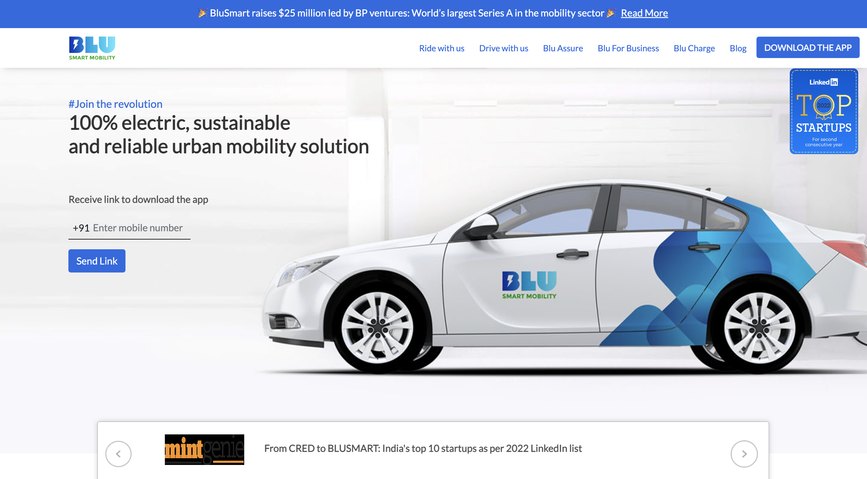 BluSmart Mobility | SUNRYSE