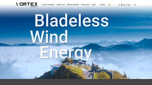 Vortex Bladeless | SUNRYSE