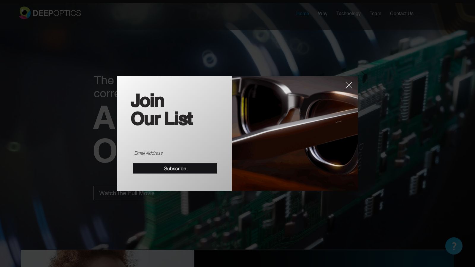 Deep Optics | SUNRYSE