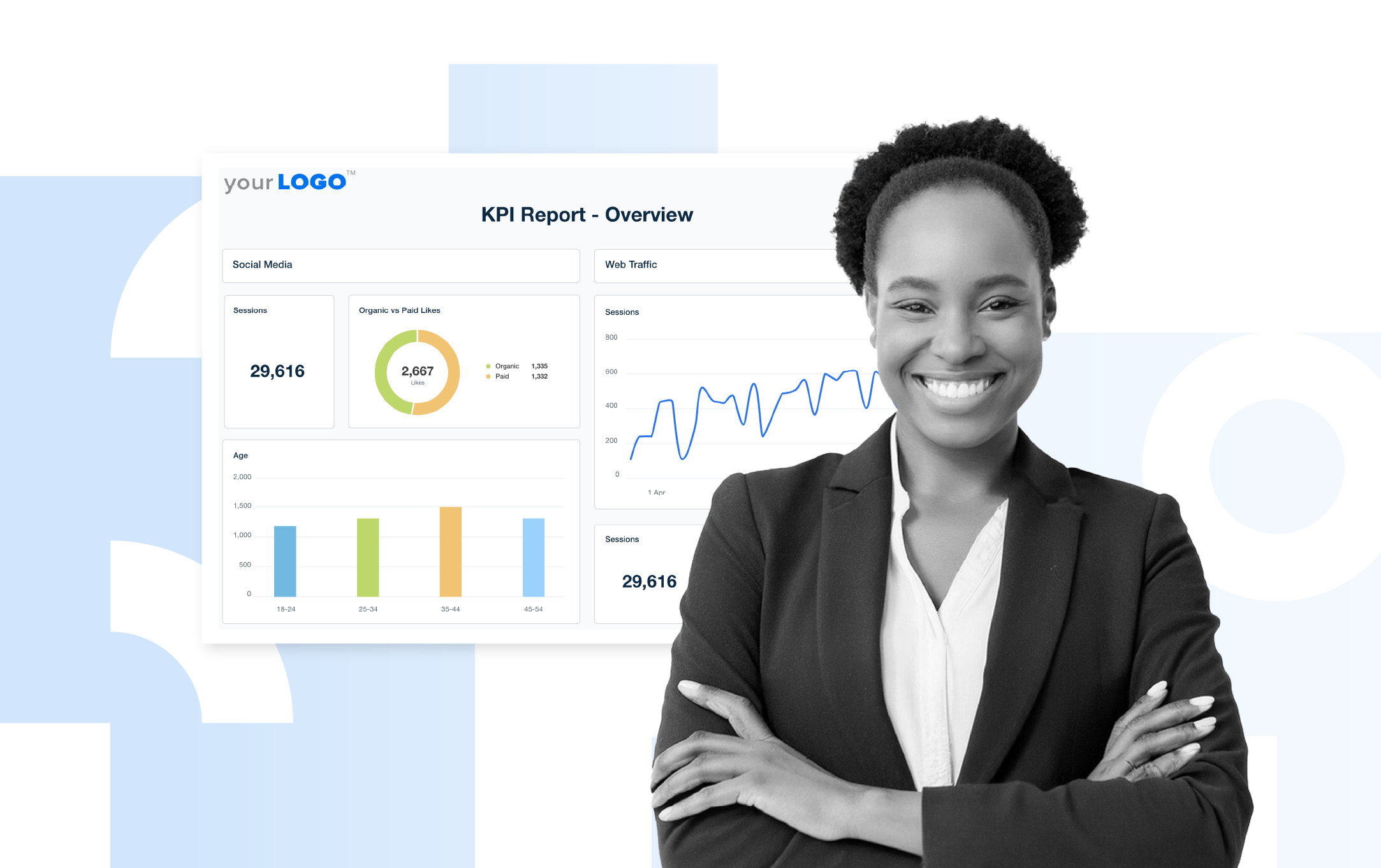 Free Marketing KPI Template Examples (Drop Excel & Make a Dashboard ...