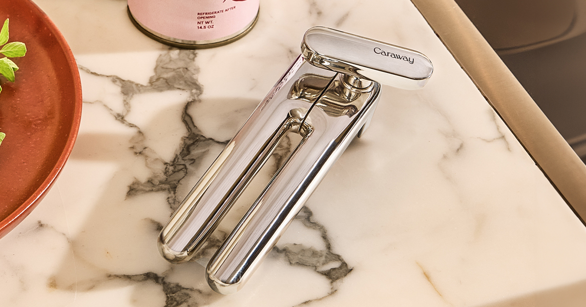 Stainless Steel Can Opener | Easy-to-Use l | Caraway | Caraway