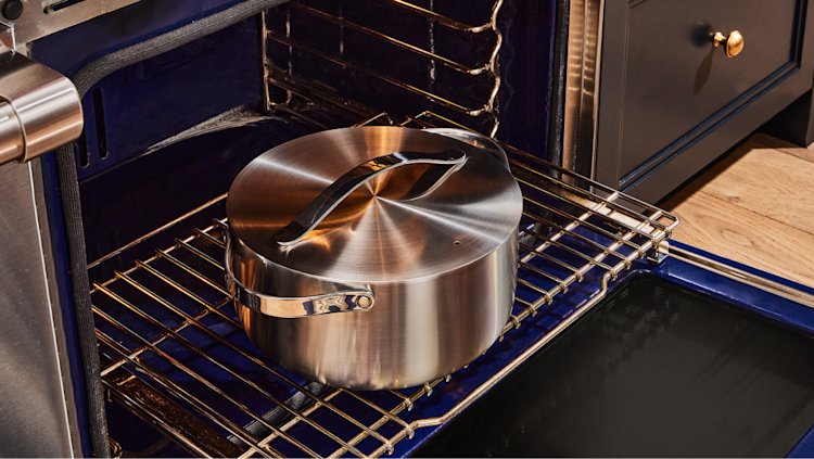 Stainless Steel Cookware | Non-Toxic Pots & Pans Set | Caraway Stainless Steel Cookware | Non-Toxic Pots & Pans Set | Caraway