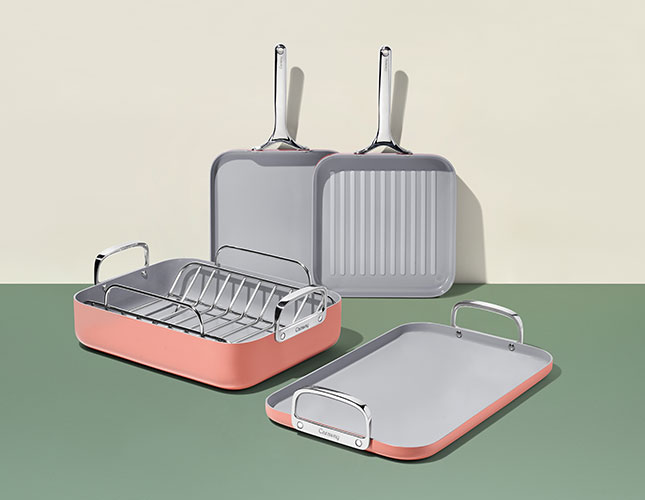 Squareware Set | 4-Piece Square Cookware | Caraway