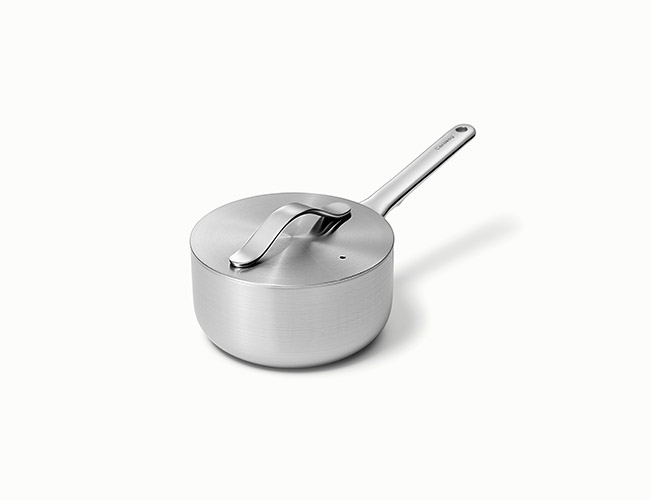 12-Piece Stainless Steel Pots and Pans Set | Caraway