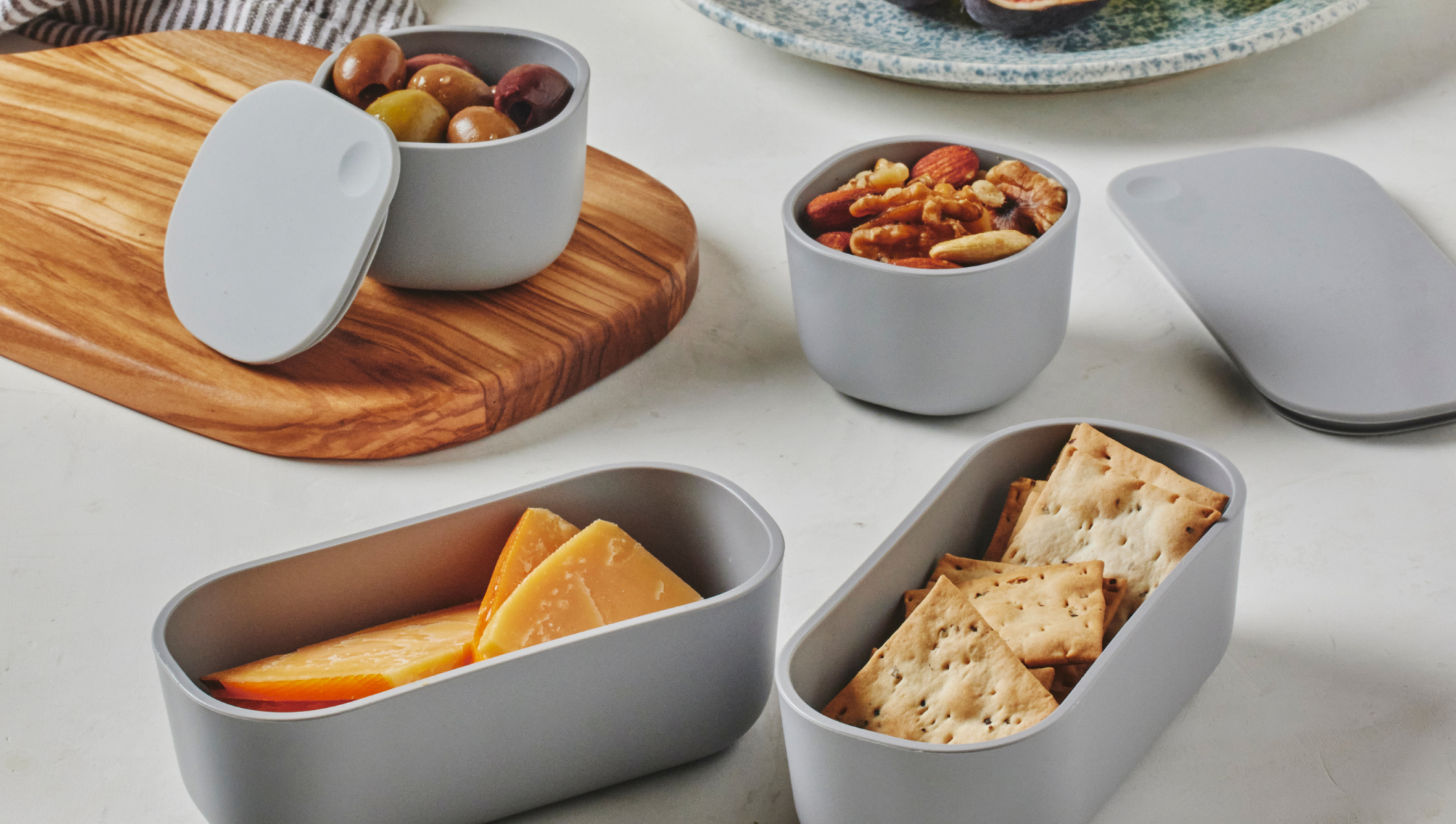 Glass Food Storage Containers with Lids | Caraway