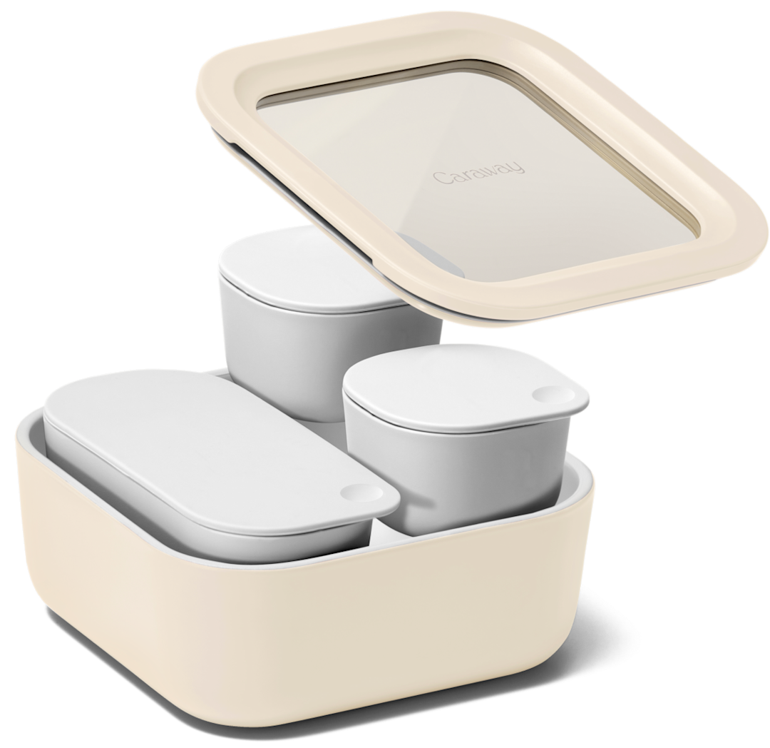 Glass Food Storage Containers with Lids | Caraway