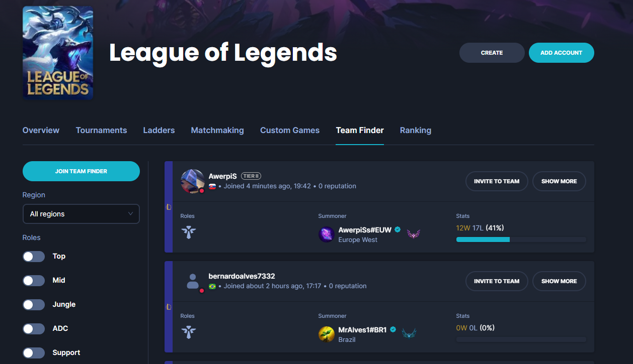 Best LoL Duo Finders - Team Up and Win More | MMR LOL Blog