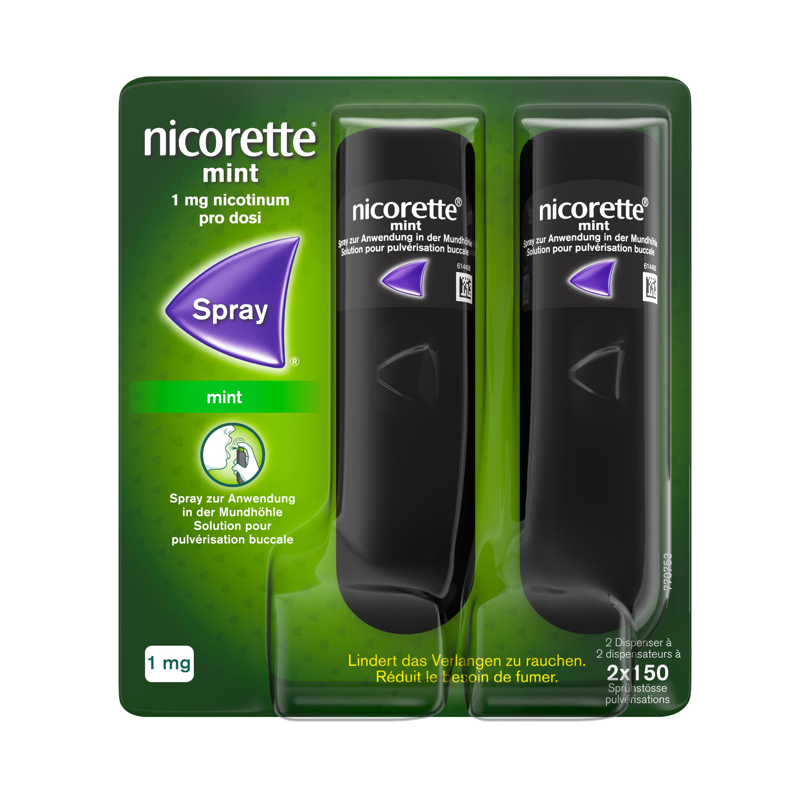 NICORETTE® Spray zur Anwendung in der Mundhöhle: Das Nikotinspray | NICORETTE®