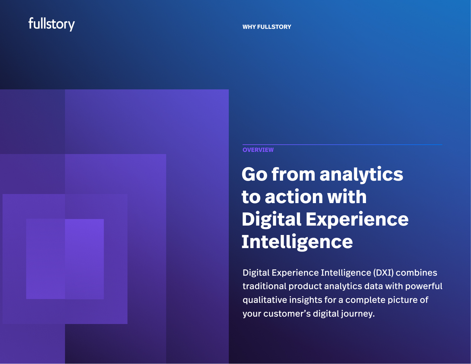Overview: FullStory's Digital Experience Intelligence | FullStory