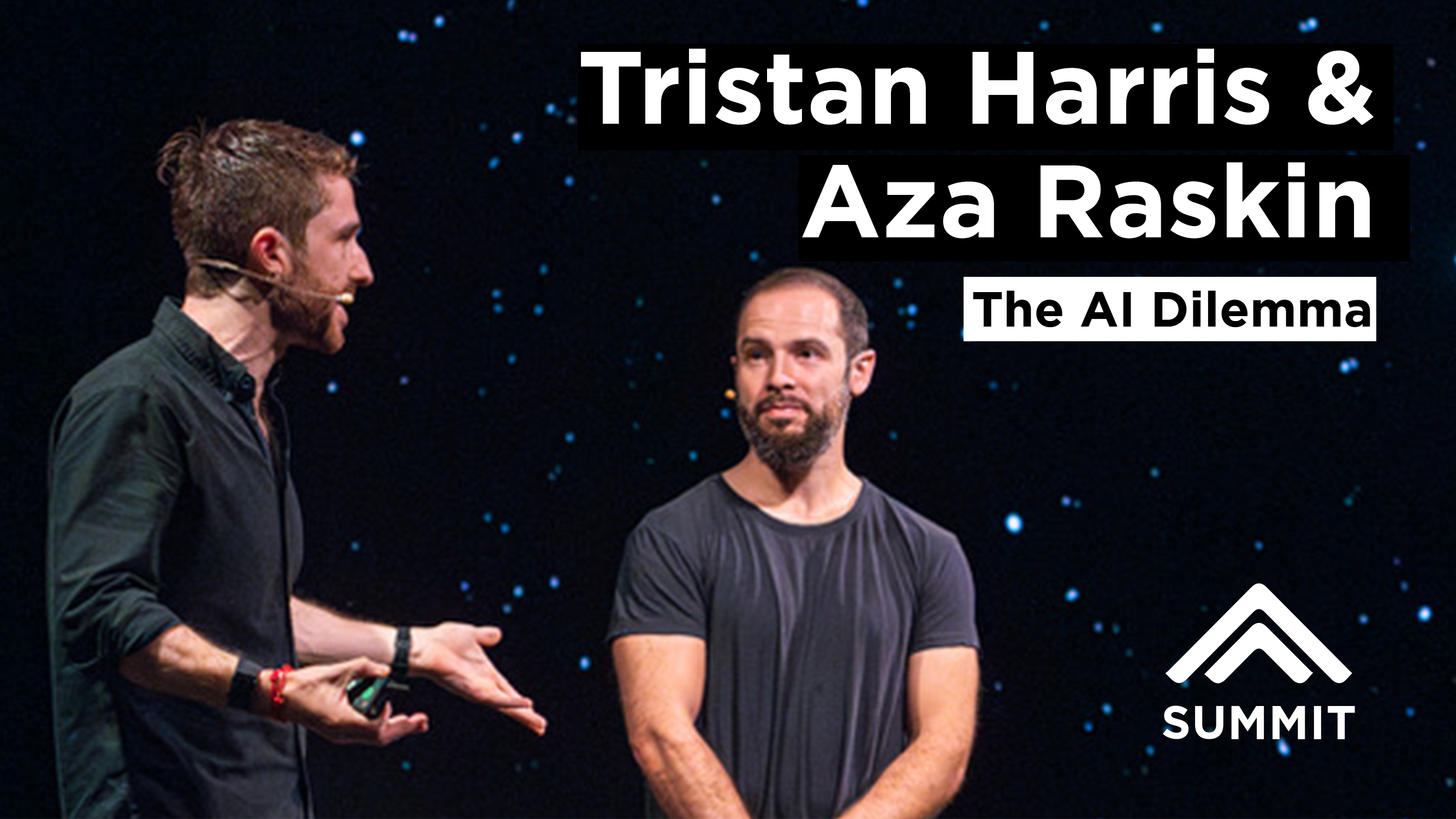 Center for Humane Technology Co-Founders Tristan Harris and Aza Raskin ...
