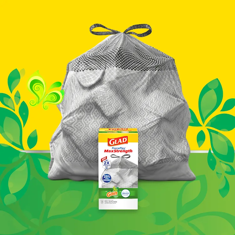Glad® Kitchen Drawstring Trash Bags