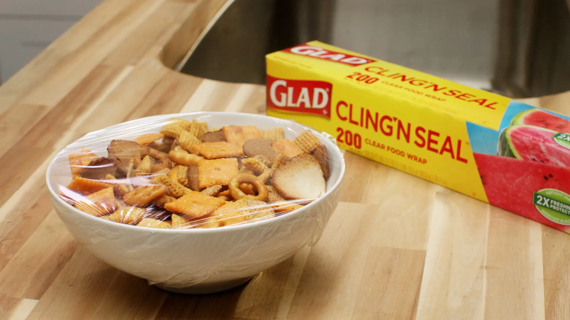 Glad® Cling 'N Seal™ Plastic Food Wrap