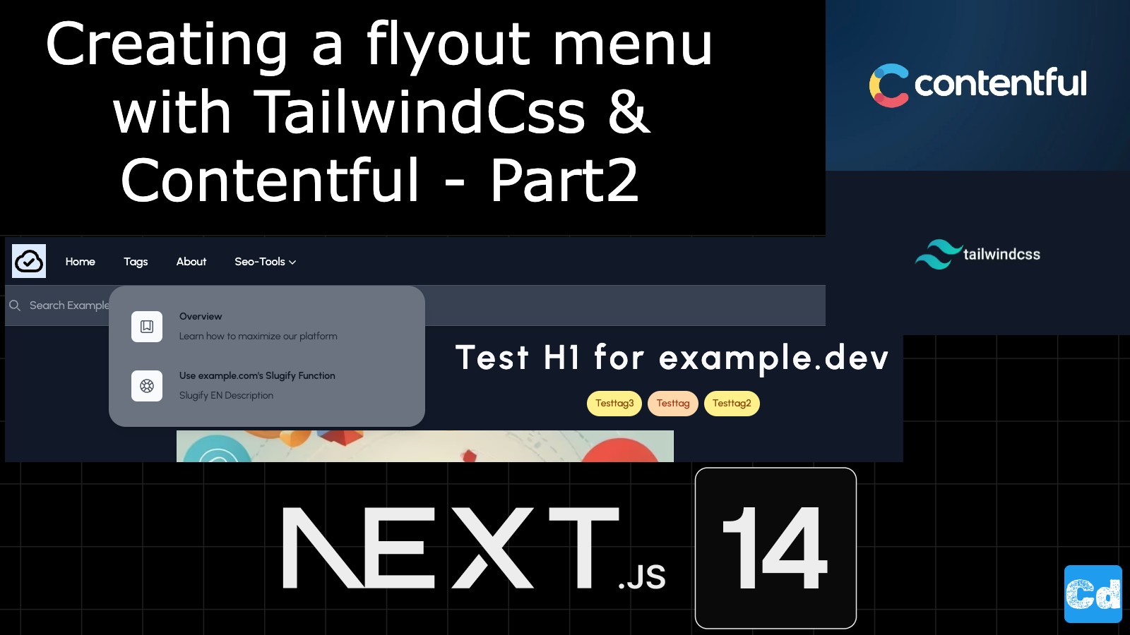 Next.js 14 - Flyout menus with TailwindCSS & Contentful - Part 2