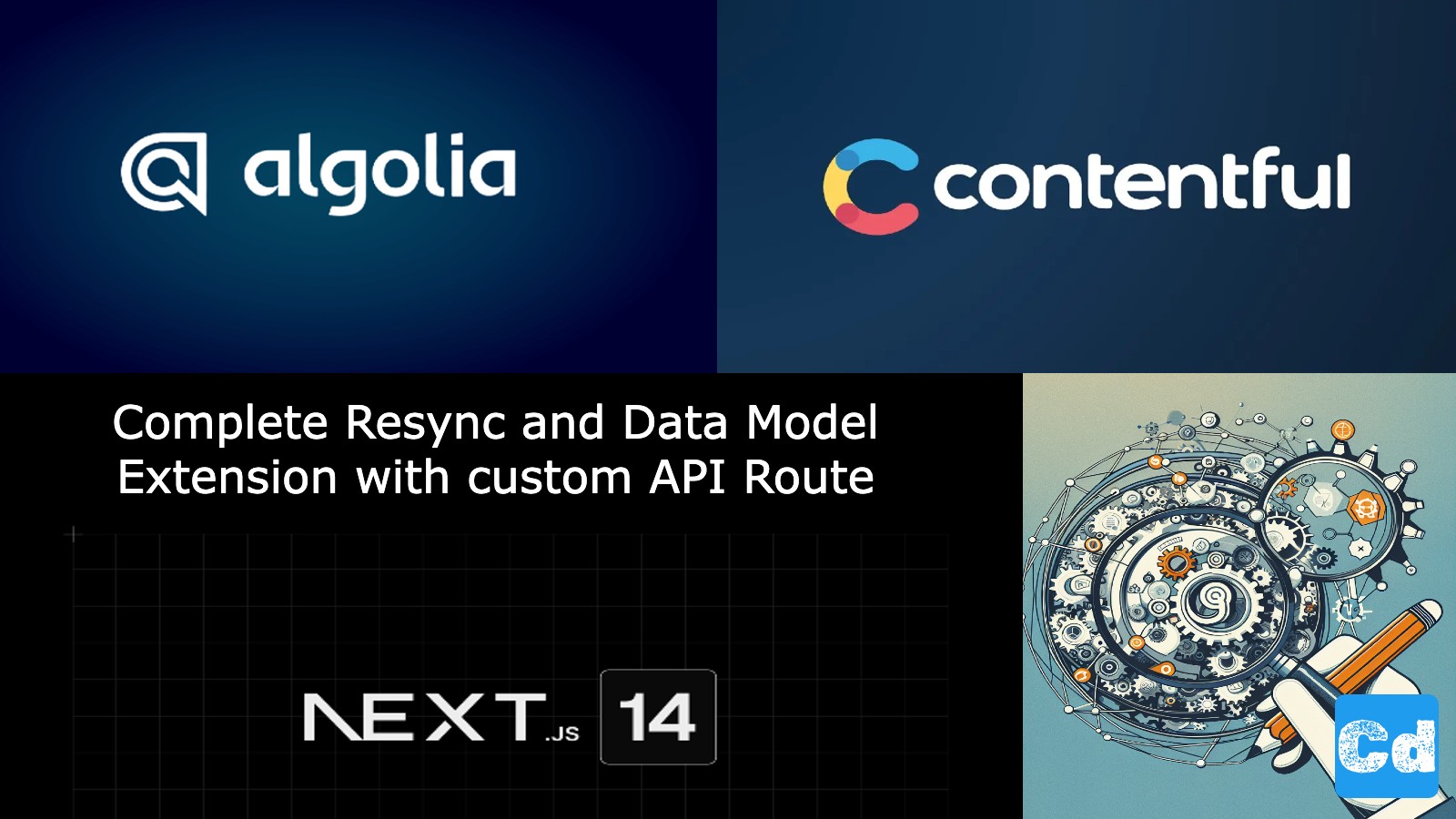 Next.js 14 -Data model extension and Contentful data sync with API route