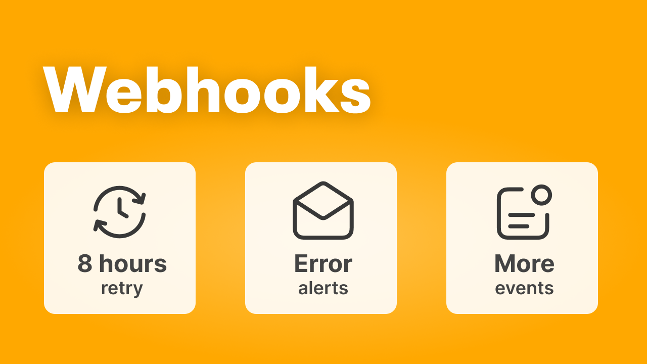 Webhooks - smart retries, logging, and more! | ZooTools