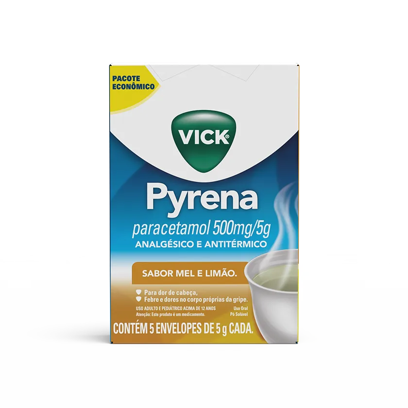 Vick Pyrena, Chá para alívio dos sintomas da gripe | Vick Brasil