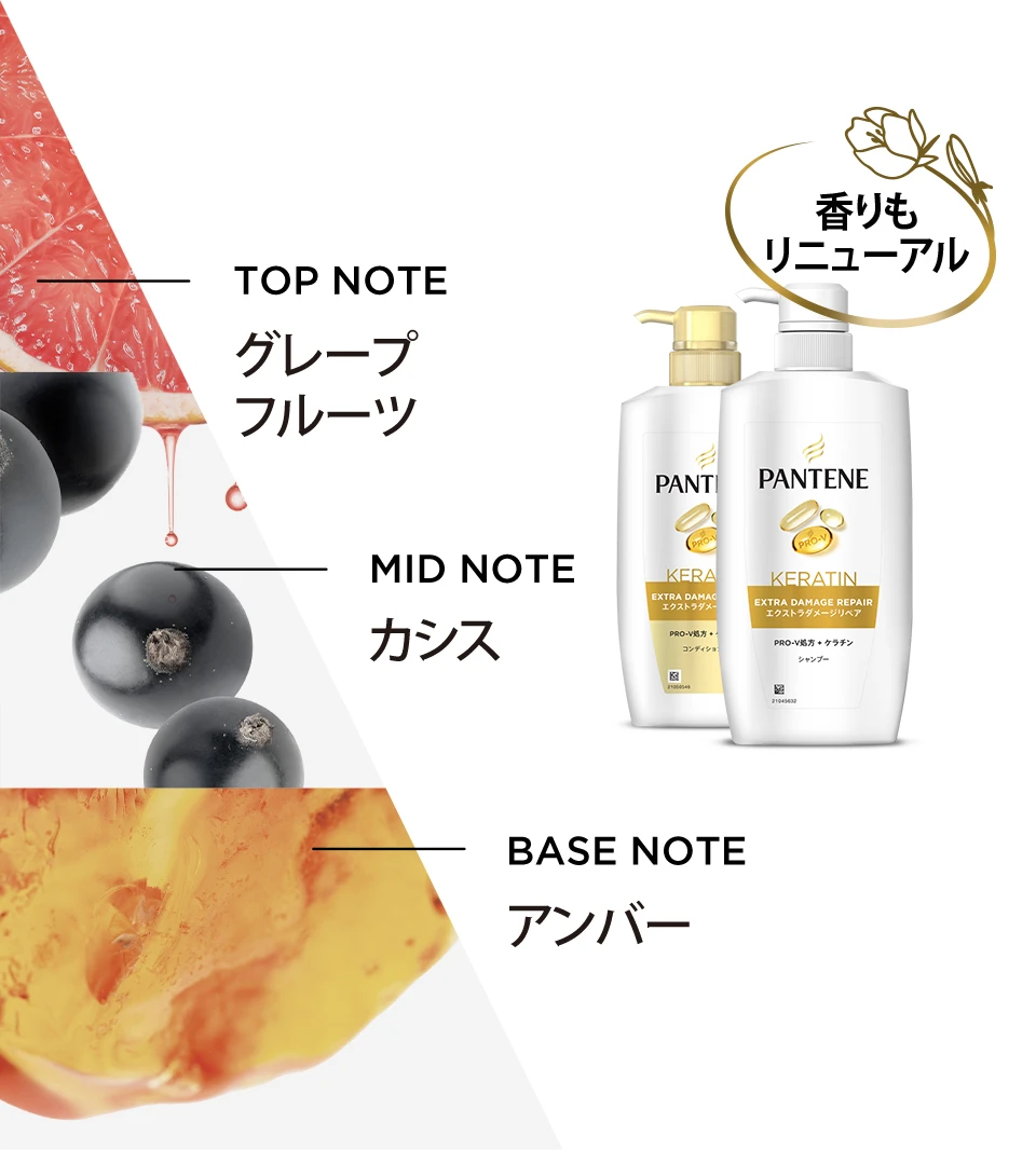 エクストラダメージリペアシリーズ | パンテーン (PANTENE) 公式サイト