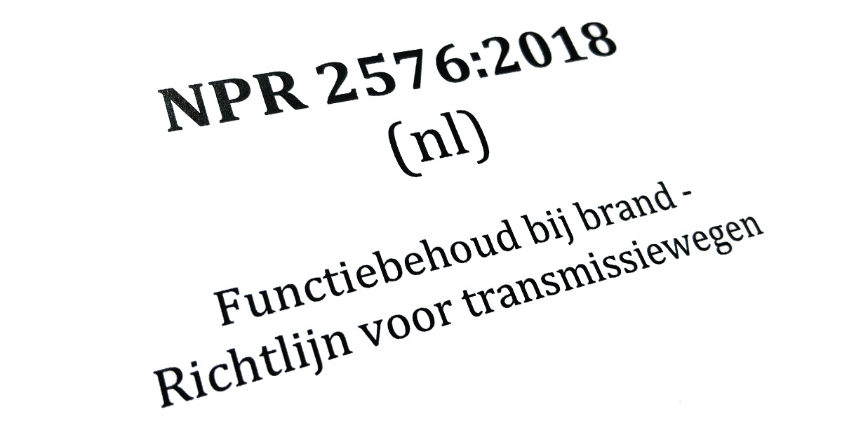 Publicatie nieuwe NPR 2576! | Hertek